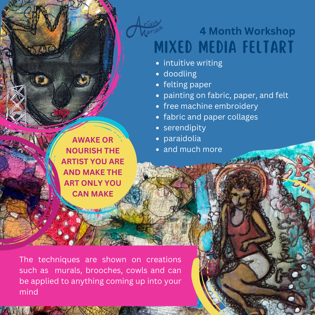 Mixed Media Textile Art - AUTUMN 2025 -America & Europe